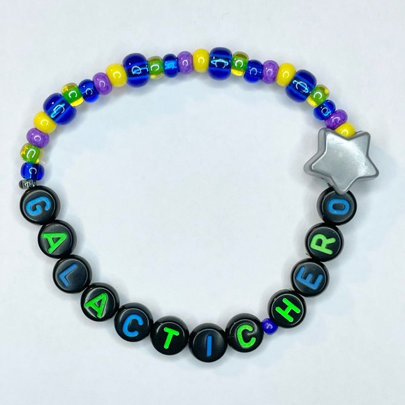 Handmade | Jewelry | Galactic Hero Bracelet Star Beaded Disney Inspired ...
